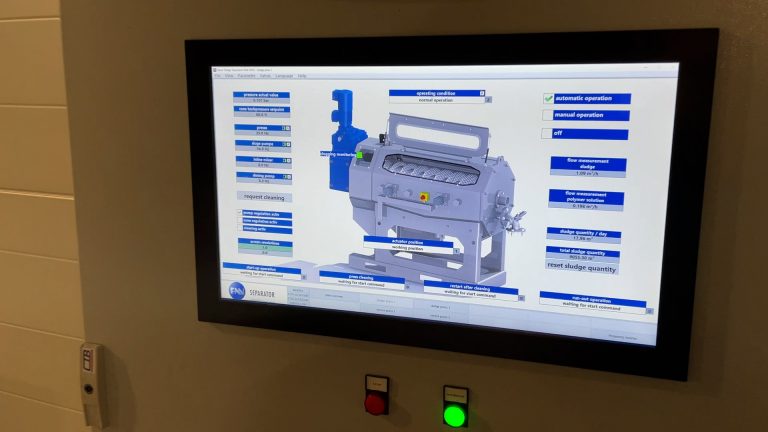 Sludge Press Separator SPS - FAN Separator