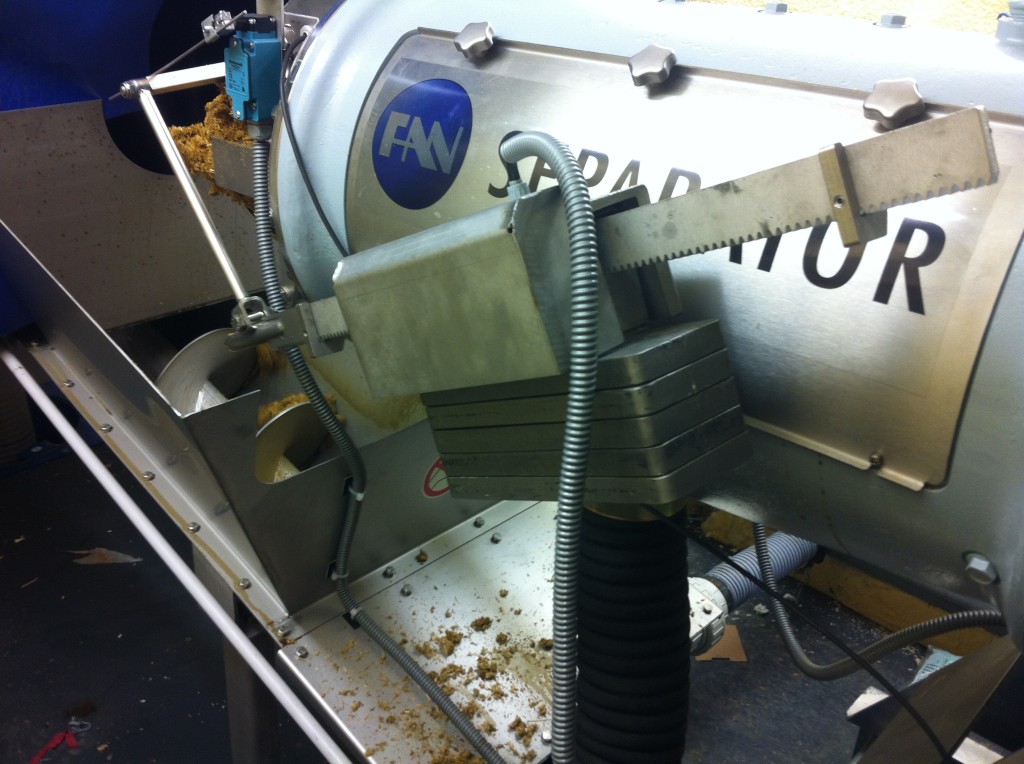 Bedding Recovery Unit - FAN Separator